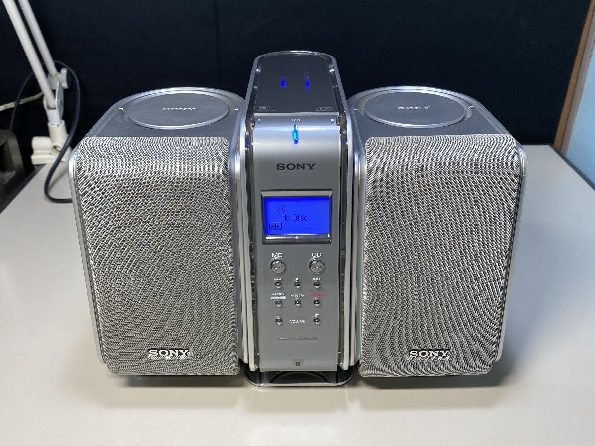 【全体的に状態が悪い】SONY NET MD DESKTOP AUDIO LAM-Z05 中古ジャンク品 動作品 現状品 ソニー CD MD ...