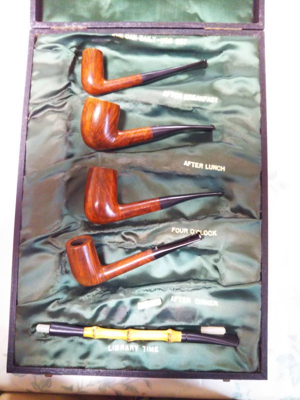 【未使用】安値スタート！ オールド 未使用 THE DAN DAILY-USE SET PIPE-DAN COPENHAGEN 4本＋セット ...