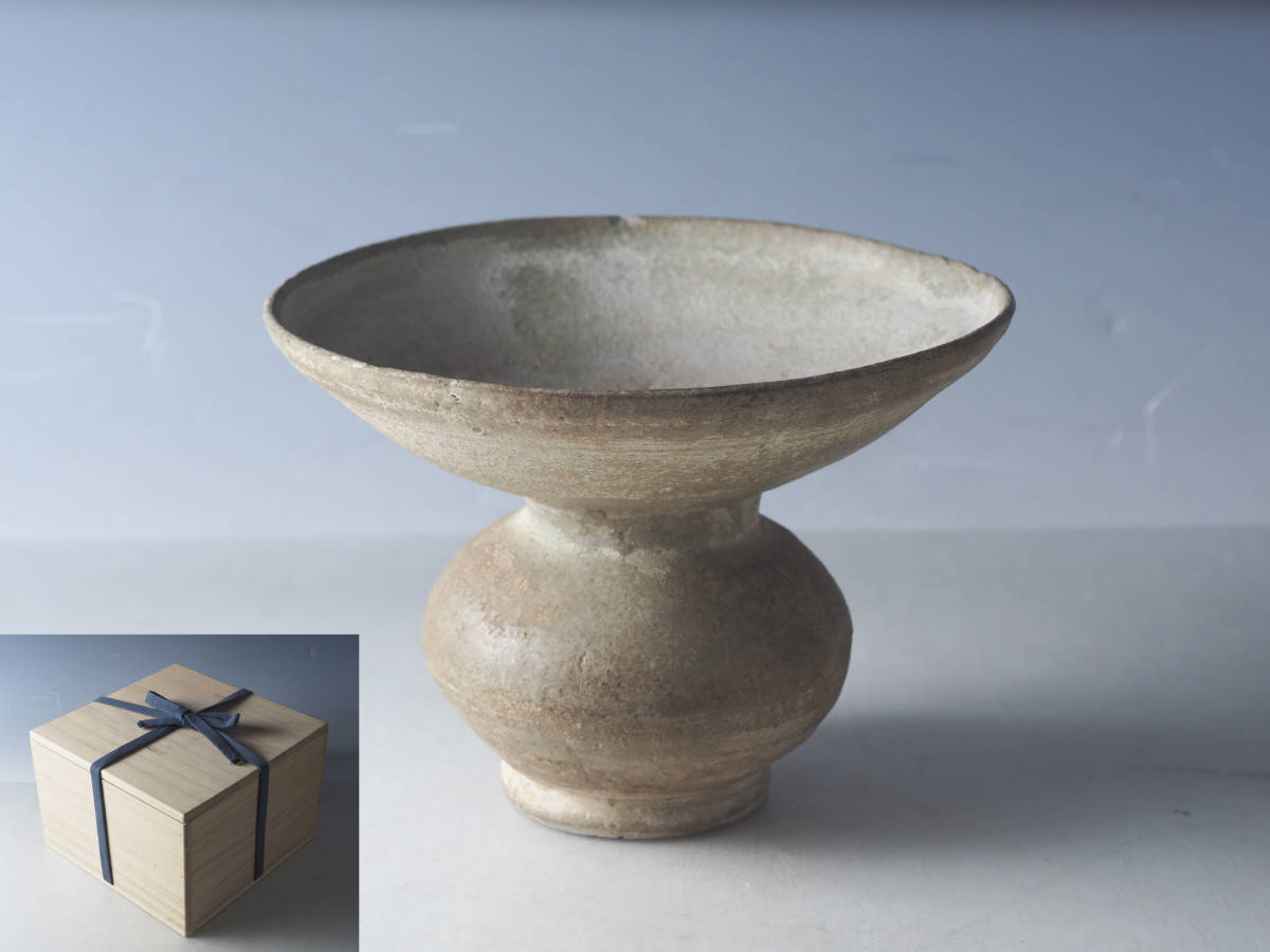 【やや傷や汚れあり】ck86_旧家初出 古陶 猿投窯 須恵器 高さ11cm 直径15cm（検 縄文土器 弥生土器 の落札情報詳細| ヤフオク ...