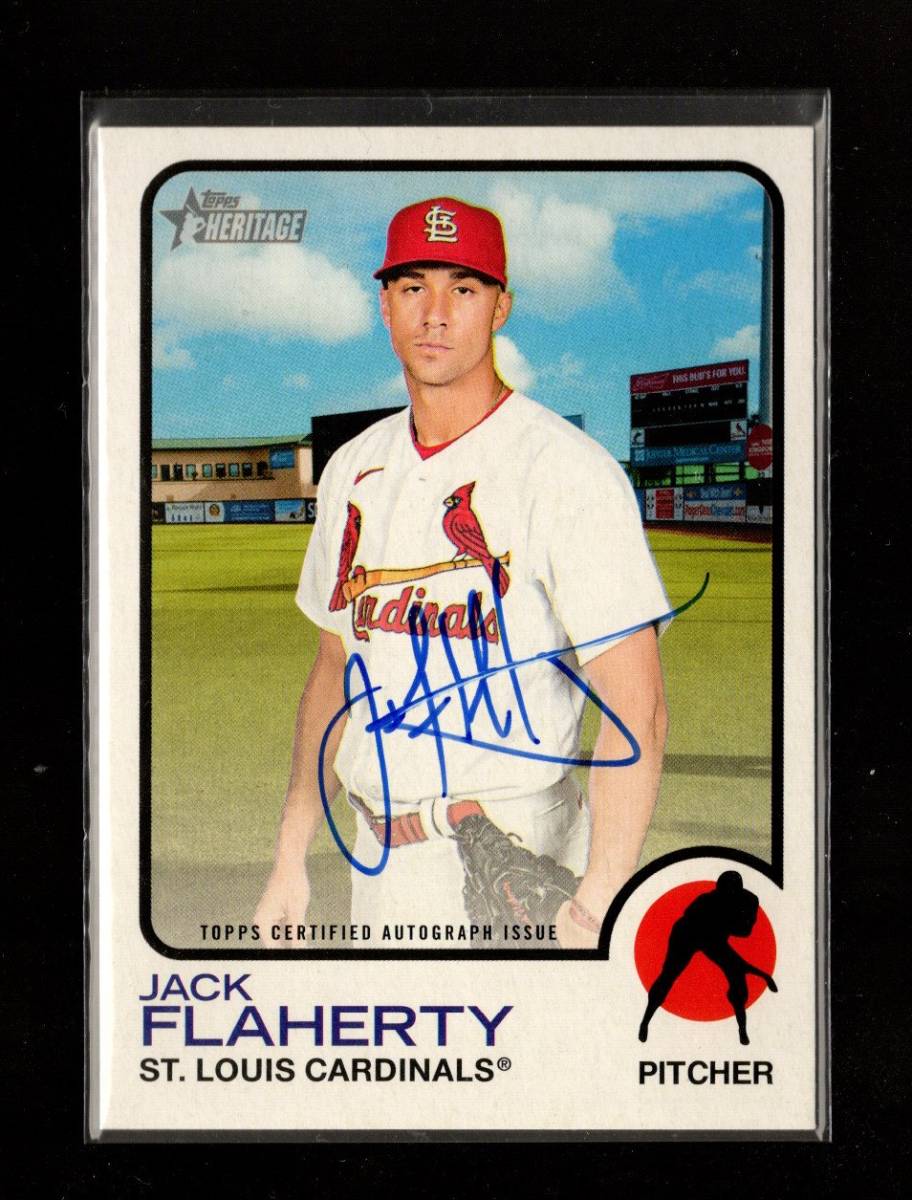 【未使用に近い】2022 Topps Heritage JACK FLAHERTY Autographの落札情報詳細 - ヤフオク落札価格検索 ...