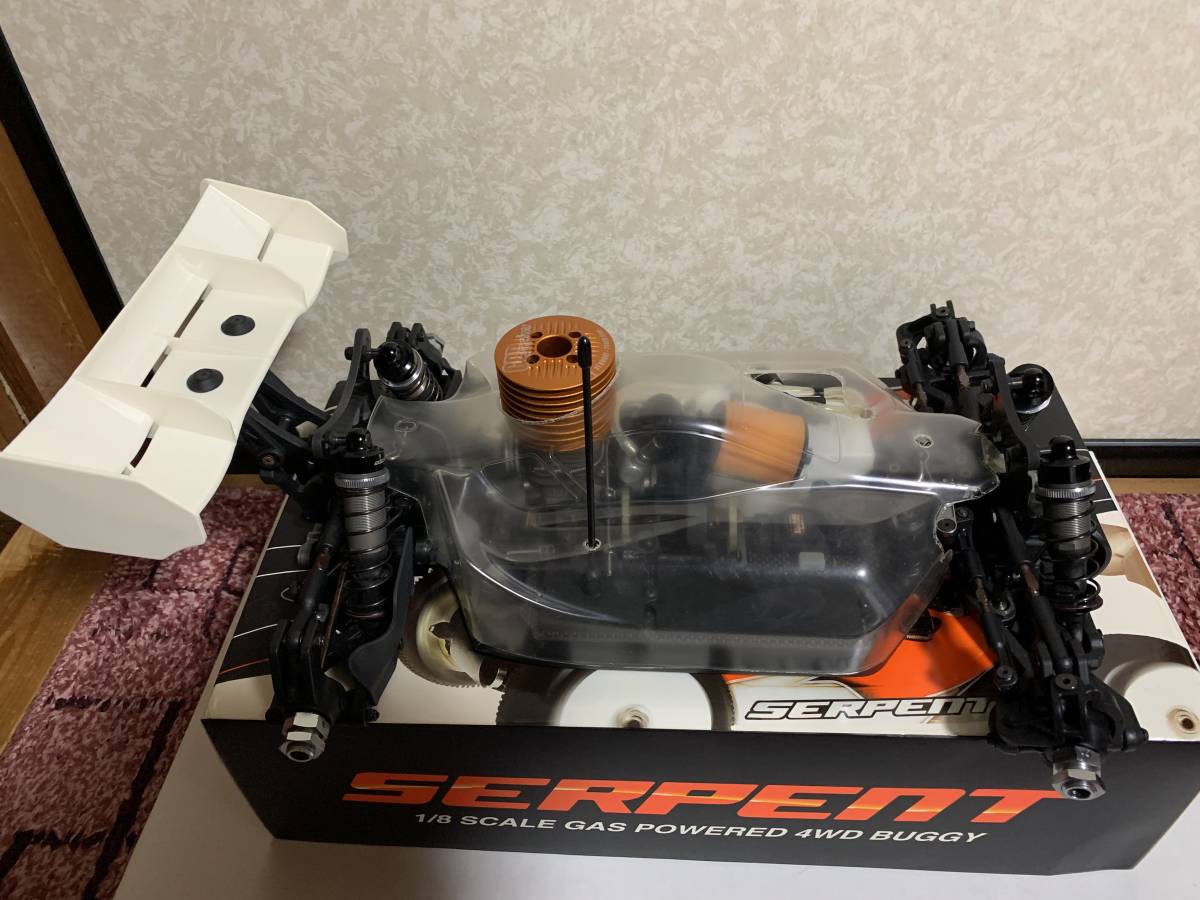 【未使用に近い】SERPENT サーパント 1/8 811 COBRA 新品 組み立て済み エンジン・サーボ付きの落札情報詳細 - ヤフオク ...