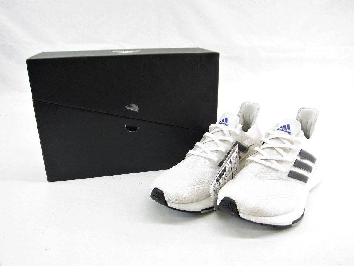 【目立った傷や汚れなし】adidas アディダス ULTRABOOST 21 PRIMEBLUE ウルトラブースト 26.5cm メンズ ...