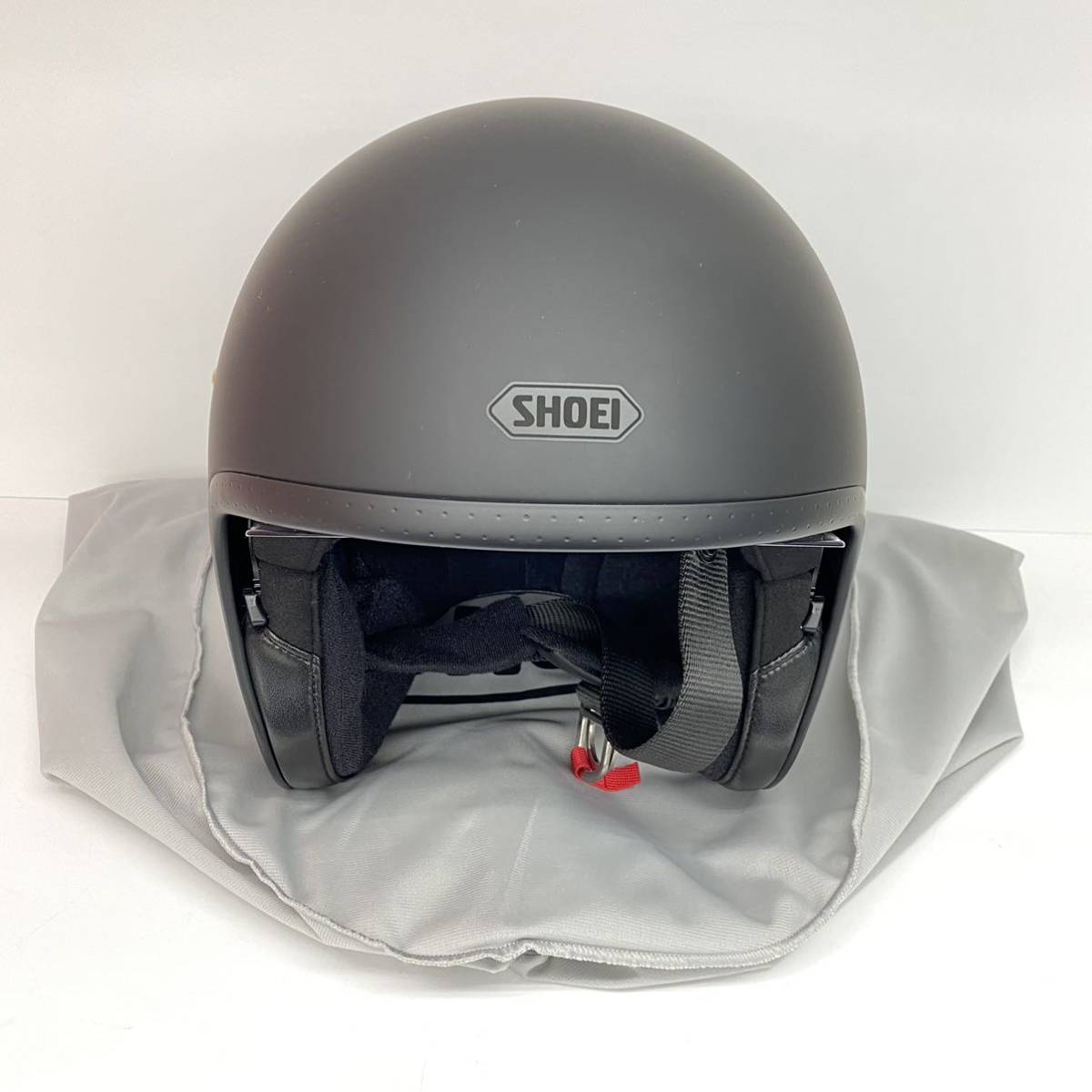 【目立った傷や汚れなし】SHOEI ショウエイ J-O JO ジェイオー サイズM 57cm マットブラック ヘルメットの落札情報詳細 - ヤフオク落札価格検索 オークフリー