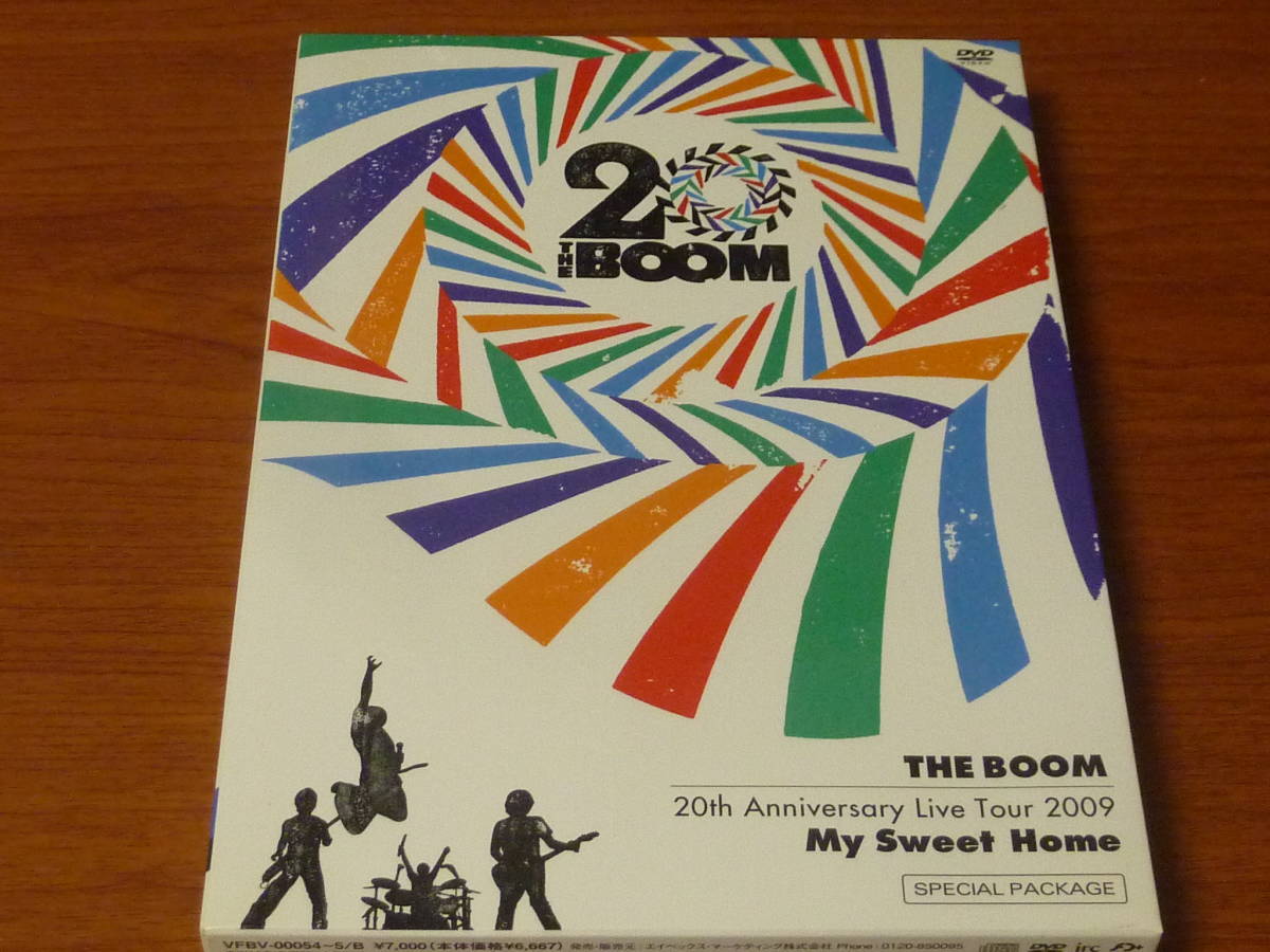 【目立った傷や汚れなし】THE BOOM LIVE 2DVD+1CD 20th Anniversary Live tour 2009 My ...