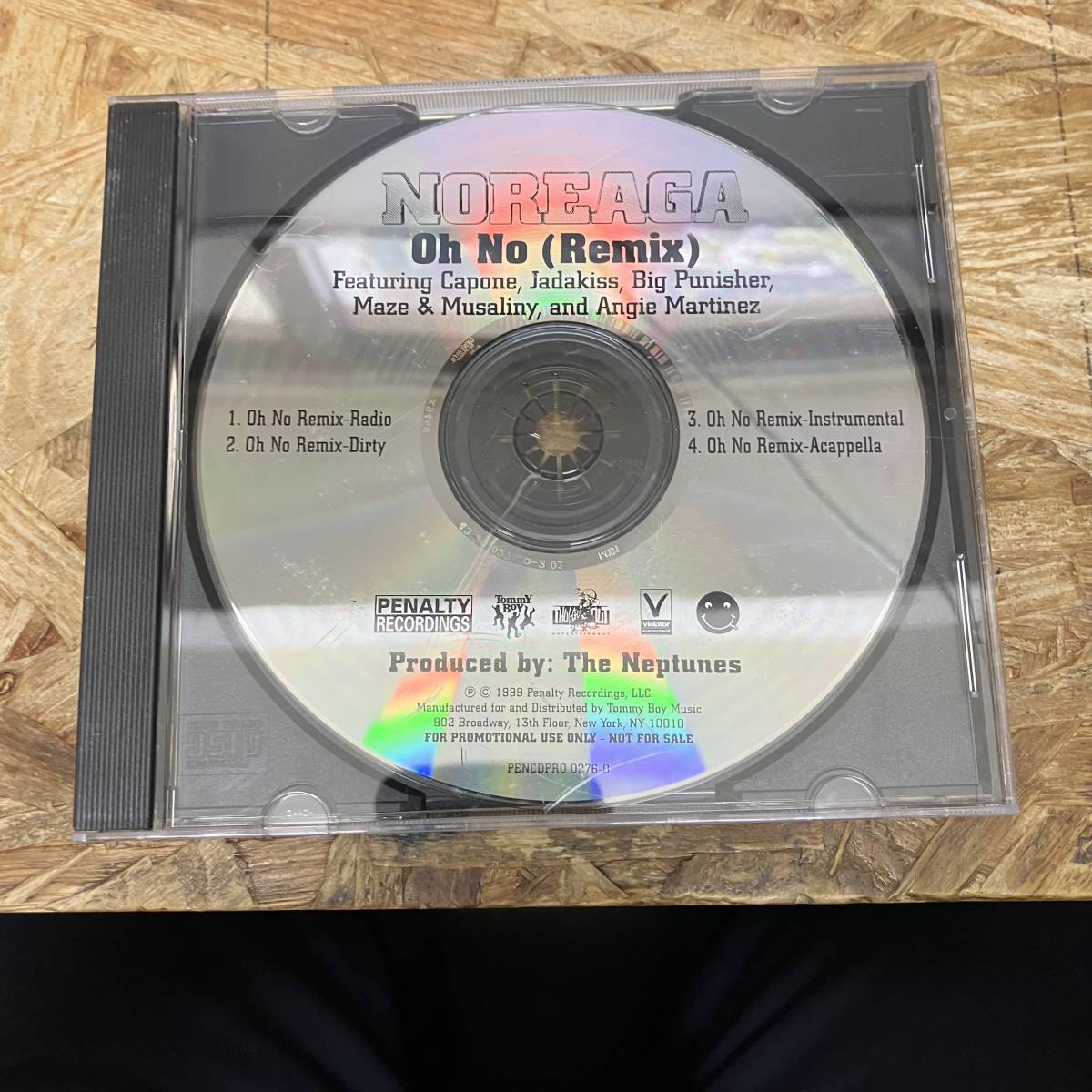【目立った傷や汚れなし】 HIPHOP,R&B NOREAGA - OH NO (REMIX) INST,シングル CD 中古品の落札情報詳細 ...