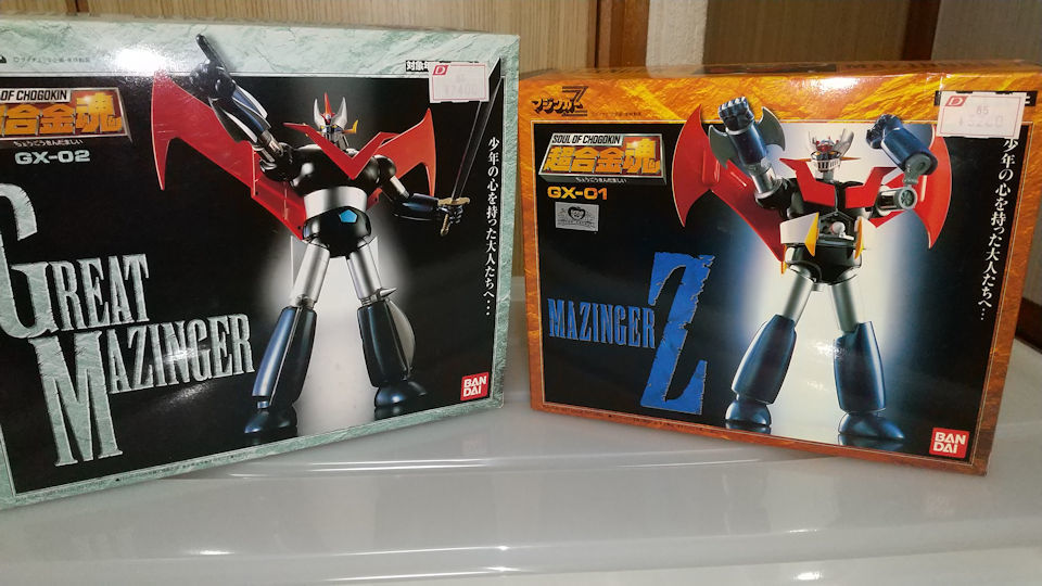 【傷や汚れあり】超合金魂GX-01 マジンガーZ ＆ GX-02 グレートマジンガーの落札情報詳細 - ヤフオク落札価格検索 オークフリー