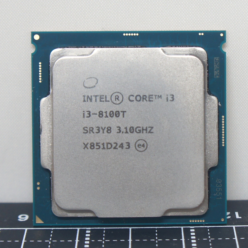 【目立った傷や汚れなし】 即決 インテル Core i3-8100T 3.10GHZ 第8世代 SR3Y8 LGA1151 4コア 4スレッド ...