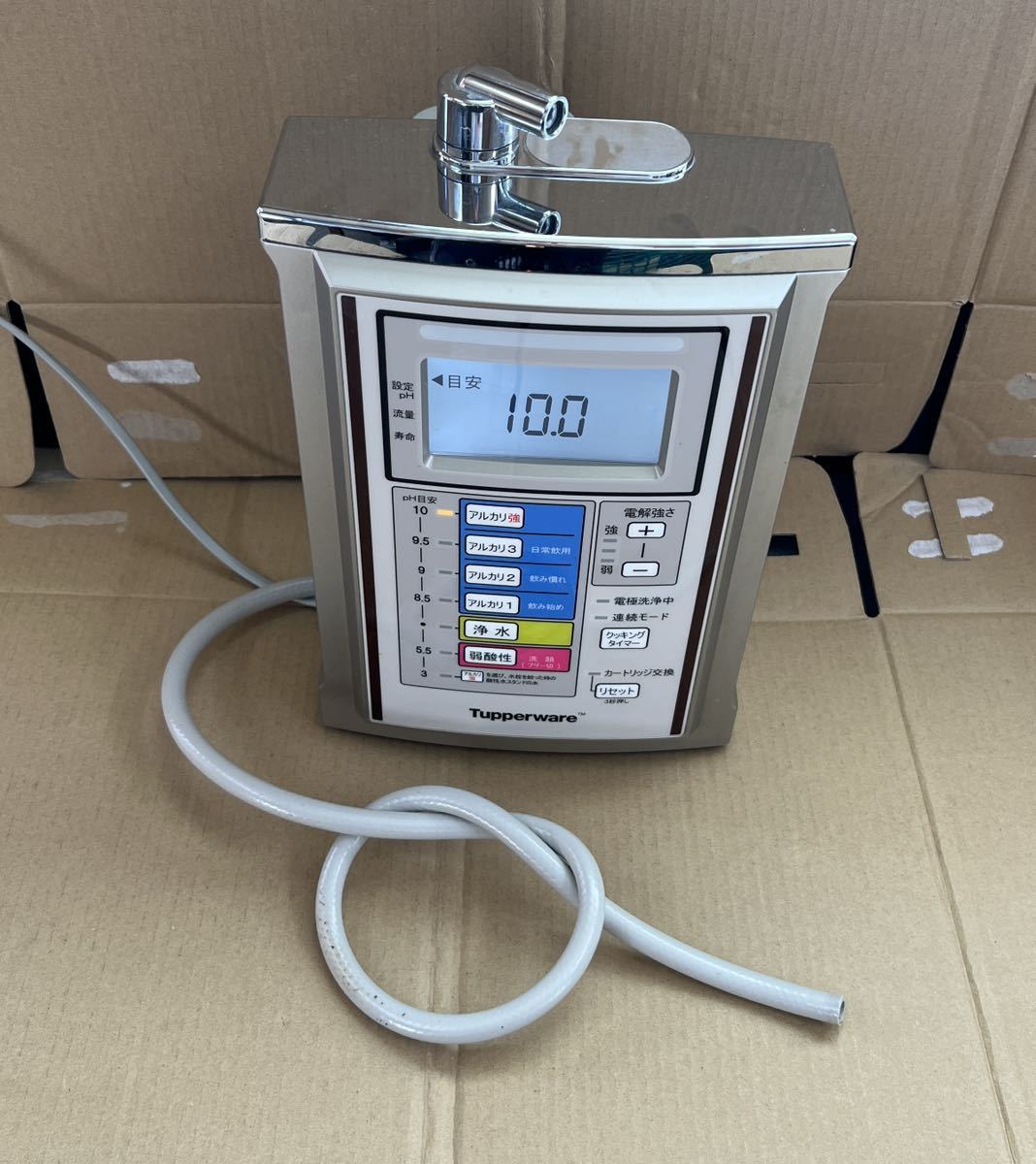 【傷や汚れあり】中古 アルカリイオン整水器 Tupperware タッパーウェア TPA200 現状品の落札情報詳細 - ヤフオク落札価格検索 ...