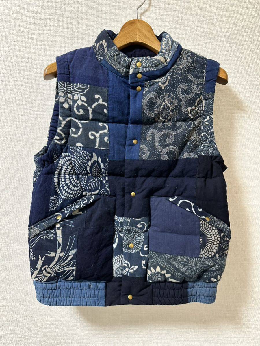 【新品】visvim insulator vest kofu ict indigo pattern 古布の落札情報詳細 - ヤフオク落札価格検索 オークフリー