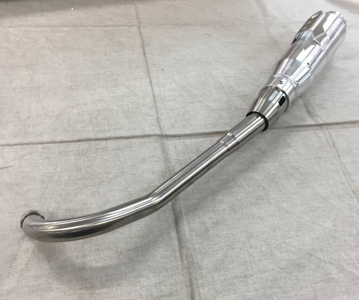 【目立った傷や汚れなし】現状品 モリワキ(MORIWAKI) フルエキゾーストマフラー SHORT MONSTER HL-Ti SUPER CUB C125 18~21 01810-D41R3 ...