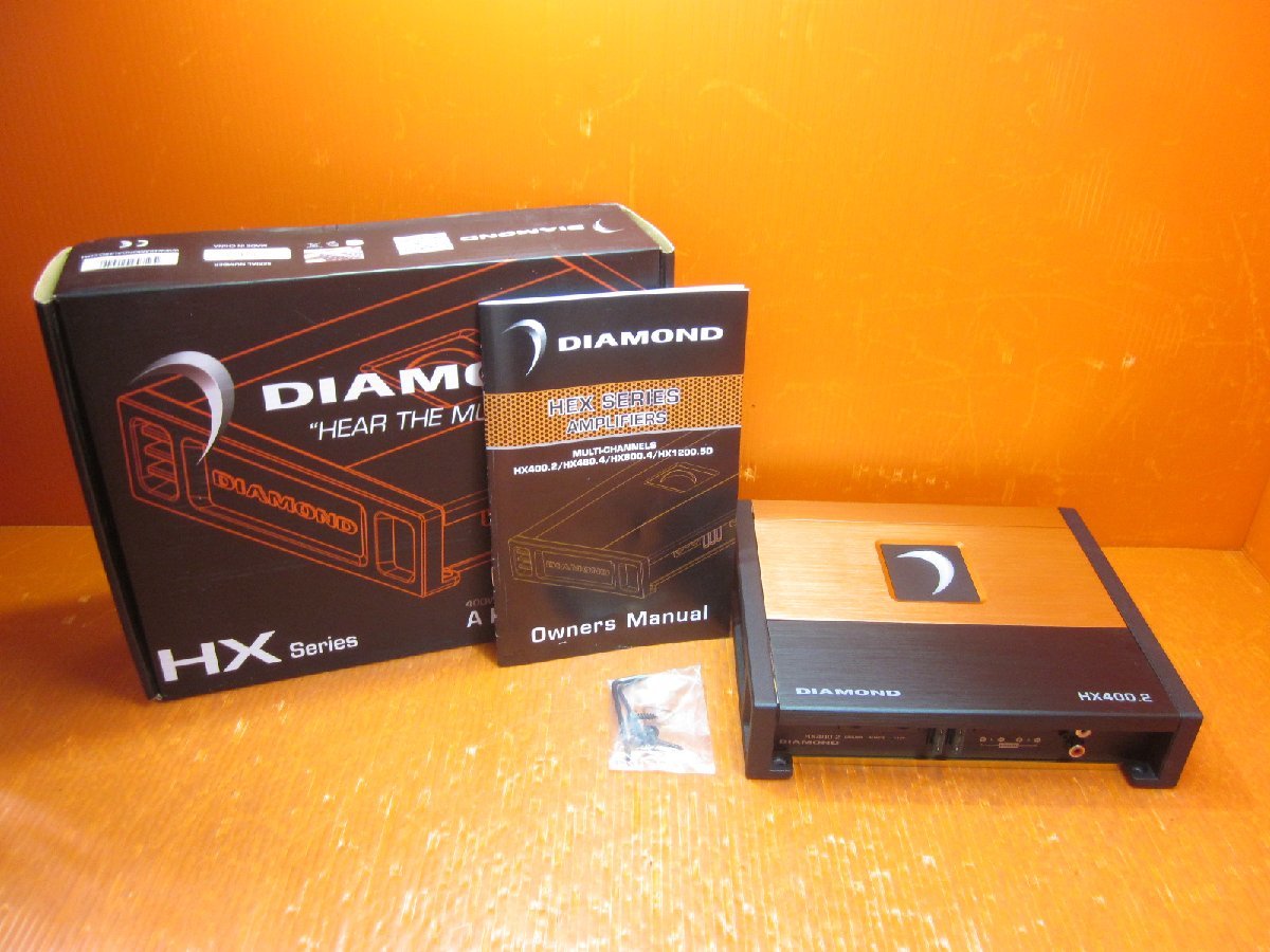 定価157千円 車載動作確認済 保証有 DIAMOND ダイアモンド リファレンス D6 600.4 4chパワーアンプ 4ゲージ対応 付属 ...