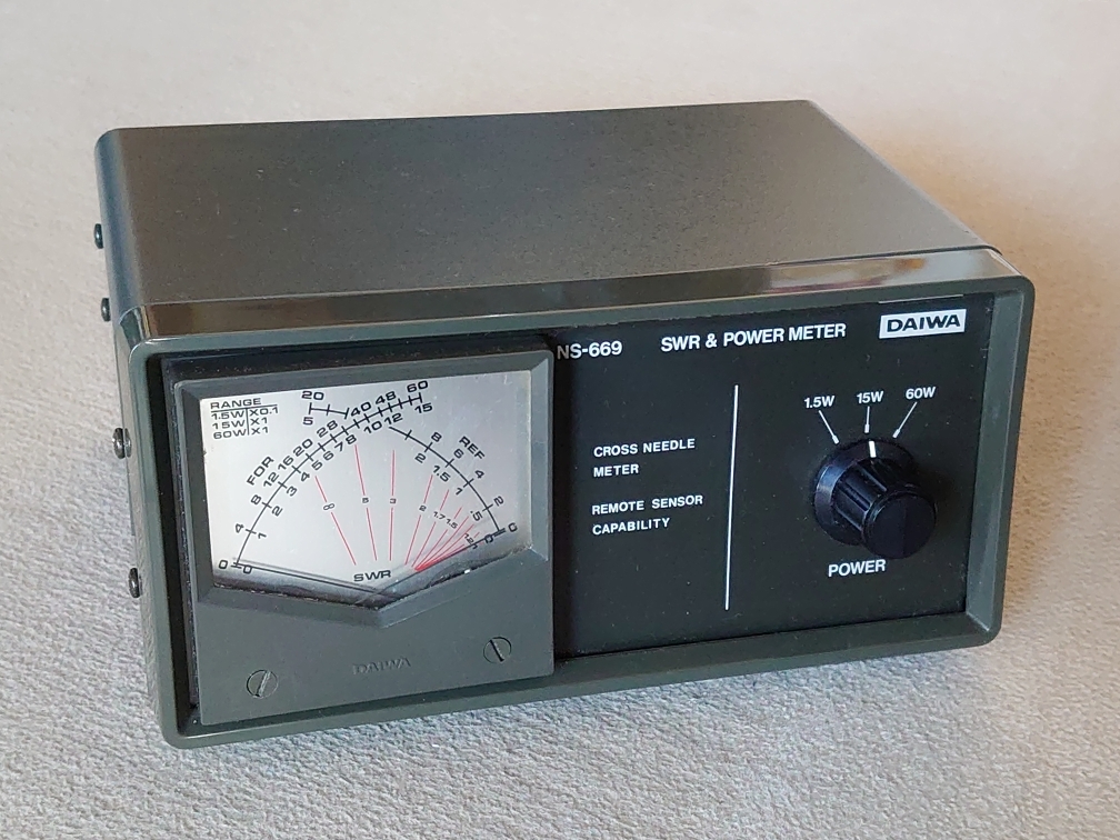 【目立った傷や汚れなし】NS-669 SWR & POWER METER DAIWA 1200-2400MHz 動作品の落札情報詳細 ...
