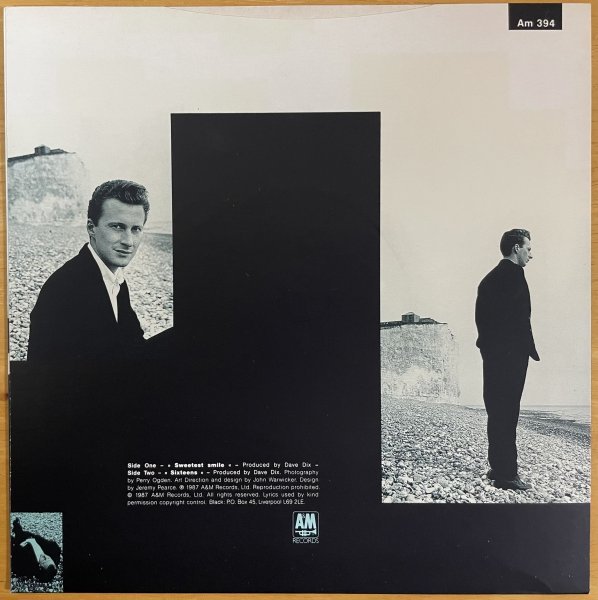 【目立った傷や汚れなし】 BLACK / Sweetest Smile ※ 英国盤 7EP【 A&M AM 394 】1987/06発売 ...