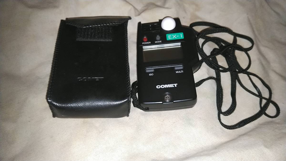 【目立った傷や汚れなし】COMET コメット EX-1 フラッシュメーター 露出計の落札情報詳細 - ヤフオク落札価格検索 オークフリー