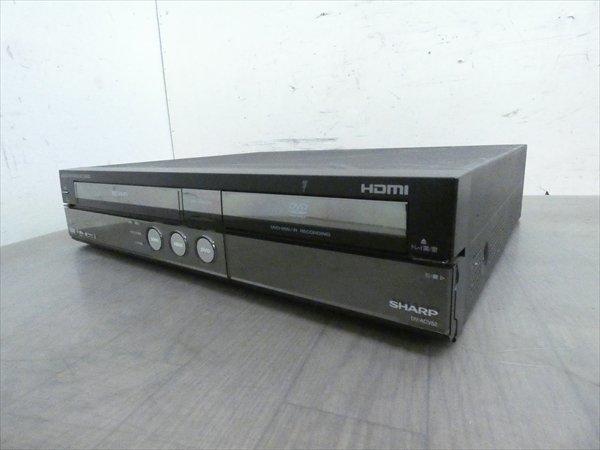 【傷や汚れあり】シャープ/SHARP☆HDD/DVDレコーダー/VHS☆DV-ACV52☆ビデオダビング 管CX6212 の落札情報詳細| ヤフオク落札価格情報 オークフリー