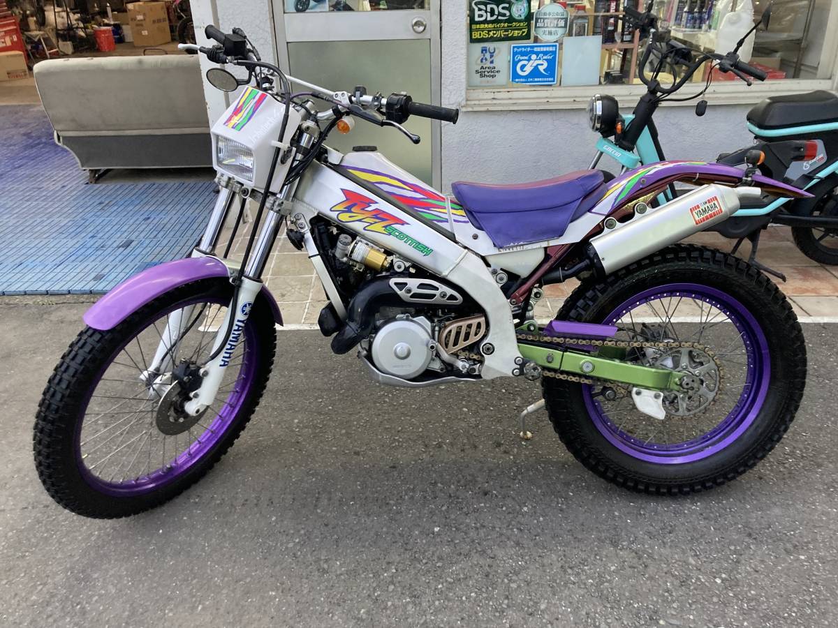 【中古】ヤマハ TY250Z スコティッシュ 4MR 動画あり 1スタ 検( TLM TLR TY RTL KLX KDX XL CRM CR ...