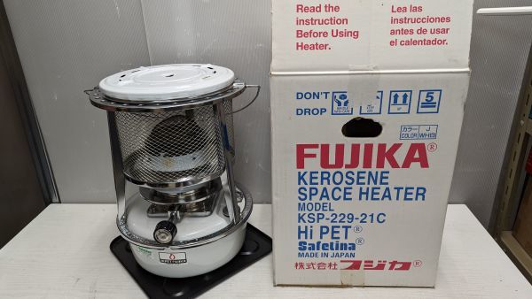【やや傷や汚れあり】$ FUJIKA フジカ スペースヒーター 石油ストーブ KSP-229-21Cの落札情報詳細 - Yahoo!オークション落札価格検索 オークフリー