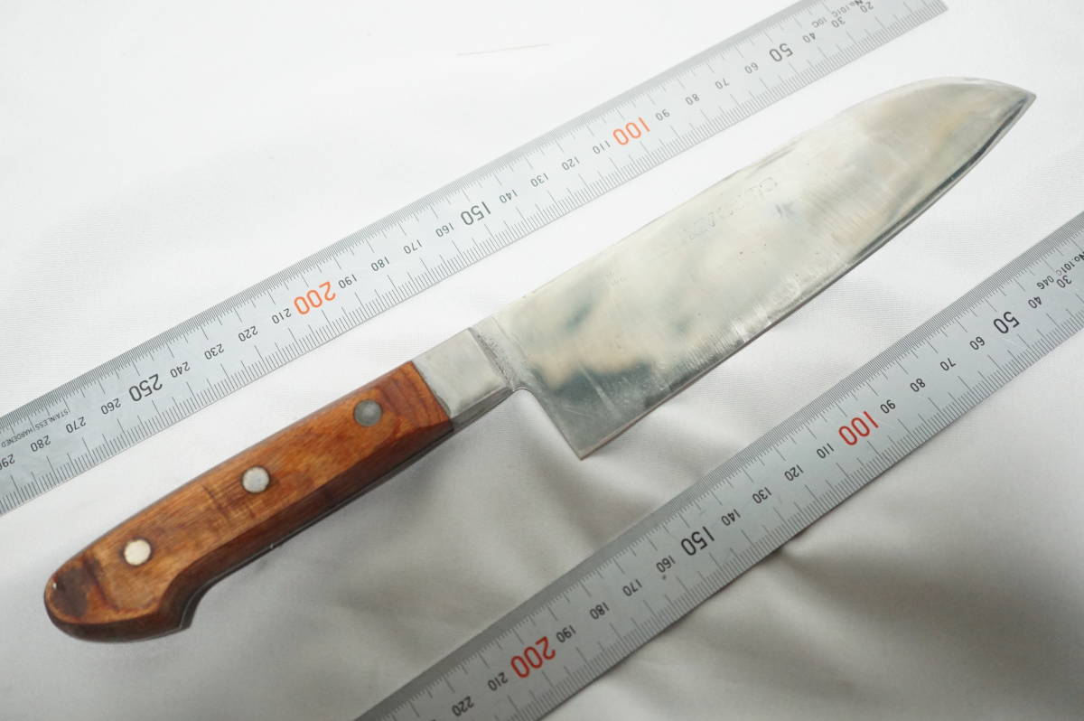 【傷や汚れあり】【クキ5】 Kaicut MV-3000 モリブデンバナジウム 万能包丁 刃渡り約165mm 研ぎ済み 【送料￥185】の落札 ...