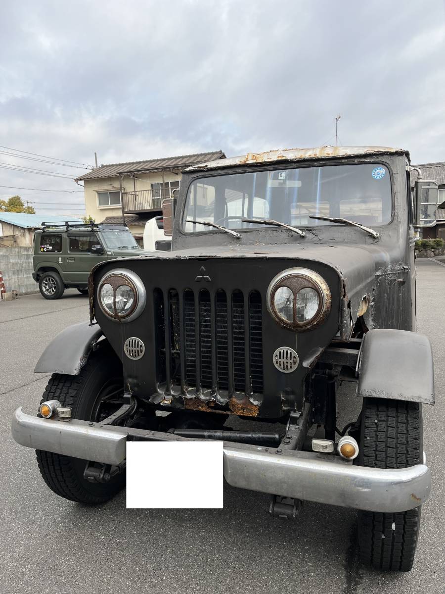 三菱ジープ 4DR5 昭和52年式 J54の落札情報詳細 - ヤフオク落札価格検索 オークフリー