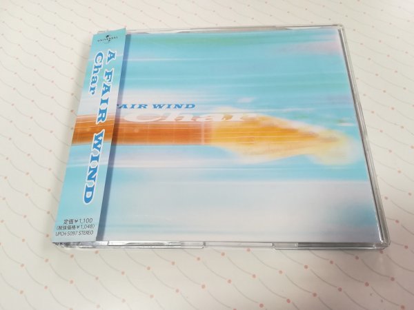 【目立った傷や汚れなし】CHAR チャー 「A FAIR WIND」 CDs 帯あり ニュースステーション テーマ曲 3-0050の落札情報詳細 - ヤフオク落札価格情報 オークフリー