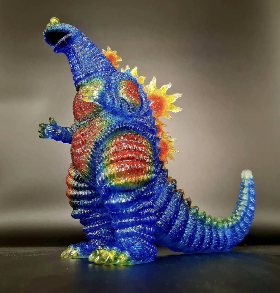 【未使用】新品 AKAMETENSHI 赤目天使 SHIN D 新デス CRAYON デスゴジ ゴジラ GODZILLA マーミット ソフビ ...