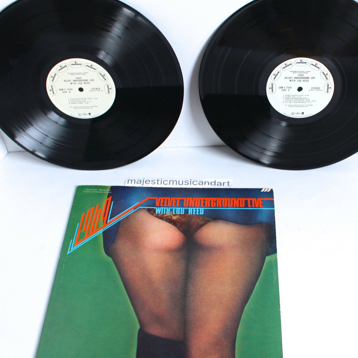 【未使用に近い】ORIGINAL プロモ THE VELVET UNDERGROUND LIVE 1969 VINYL LP アンディ ウォーホル NM RARE 海外 即決の落札情報詳細 ...