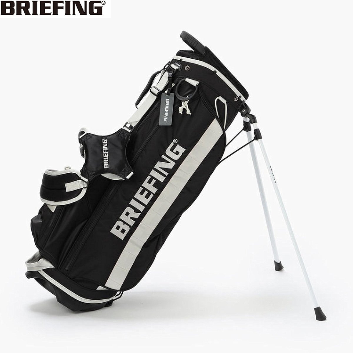 【未使用】★BRIEFING ブリーフィング ホリデイコレクション キャディバッグ BLACK（C010）HOLIDAY COLLECTION BRG223D64 CR-4#02★の落札情報 ...