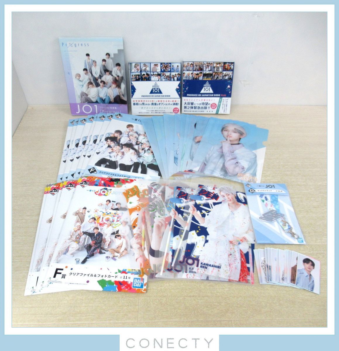 【やや傷や汚れあり】JO1 ファースト写真集 Progress 初版/ファンブック 2冊/一番くじ クリアファイル/ランダム トレカ/川西拓実/與那城奨 他【C3【S2の落札情報詳細 ...
