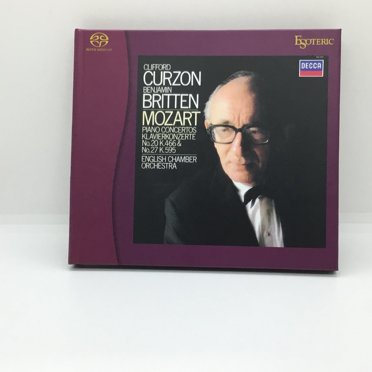 【やや傷や汚れあり】ESOTERIC エソテリック SACD ハイブリッド ブリテン カーゾン / モーツァルト：ピアノ協奏曲第20番、第27 ...