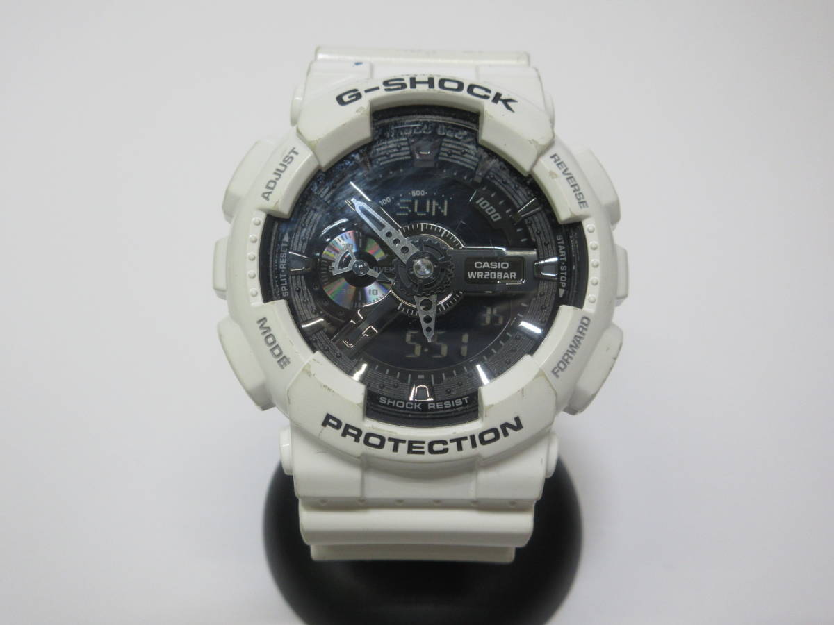 【傷や汚れあり】時計祭 ブランド祭 CASIO G-SHOCK GA-110GW 5146 稼働品 中古品 擦り傷あり カシオ ジーショック ...