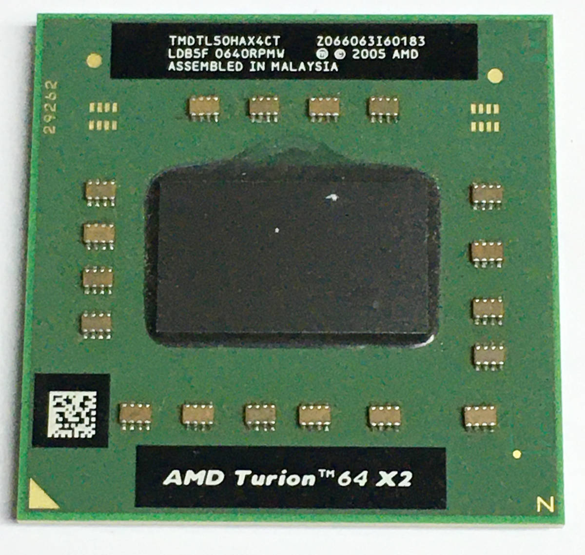 【やや傷や汚れあり】【中古パーツ】【CPU】まとめ買いと送料がお得!!AMD Turion 64 X2 Mobile technology ...