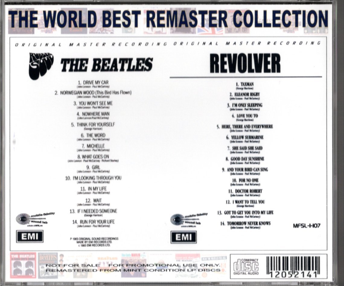 【未使用】4CD【（Dr.Ebbetts）RUBBER SOUL MFSL UK STEREO 他（2008年製）】Beatles ビートルズ ...