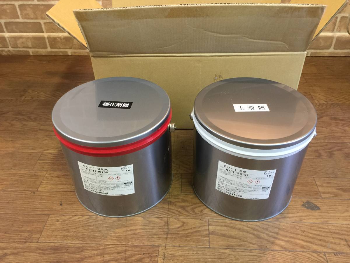 【未使用】 【新品・未使用】INAX・LIXIL(イナックス・リクシル) EU-1・接着剤(エポキシボンド)「主剤10kg缶＋硬化剤10kg缶」 計20kgセット の落札情報詳細 ...