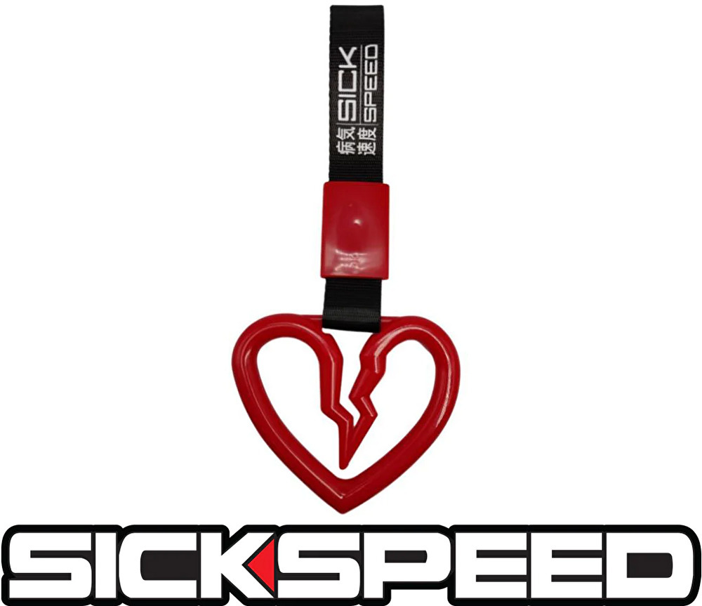 【未使用】SICKSPEED 吊り革 ブロークンハート レッド 1個 赤 USDM JDM シックスピード つり輪 旧車 トラック デコトラの落札情報詳細 - ヤフオク落札価格検索 オークフリー