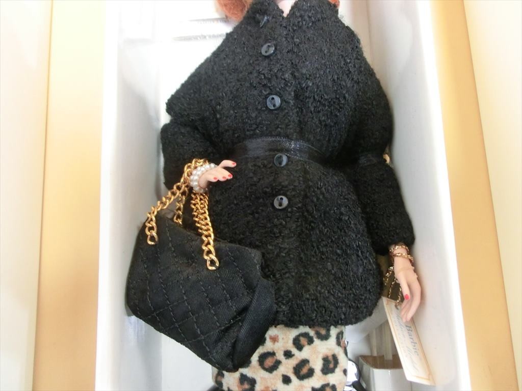 【未使用に近い】T【ナ2-55】【60サイズ】Barbie Fashion Model Collection Fashion Editor ...