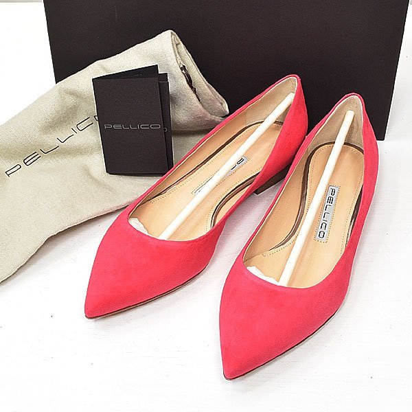 【未使用】新品 PELLICO ペリーコ 2114 ANDREA 10 フラット パンプス 36 ピンク スエード｜23c2865の落札情報詳細 - ヤフオク落札価格検索 オークフリー