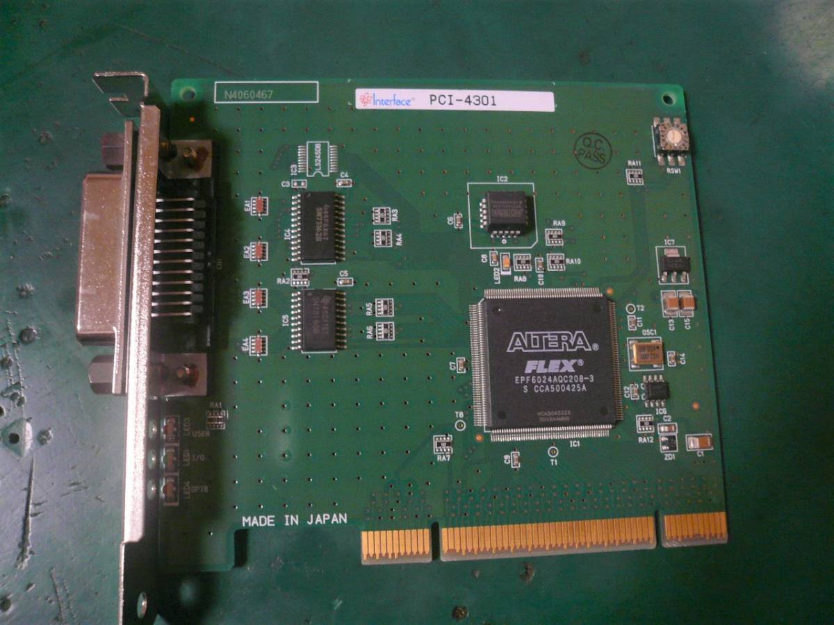 【やや傷や汚れあり】PCI－4301 GPIBインターフェイス PCIシリーズの落札情報詳細 - Yahoo!オークション落札価格検索 オークフリー