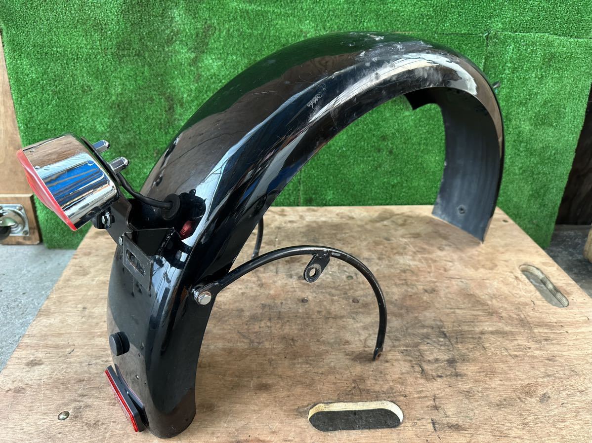 【傷や汚れあり】h クリーブランド サイクルワークス ヘイスト 250 純正リアフェンダー レストアベース CCW Heist リヤフェンダー ...