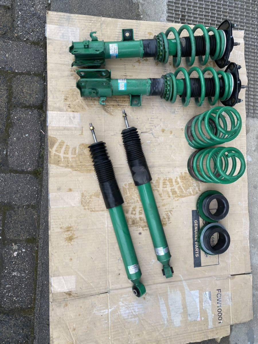 【やや傷や汚れあり】tein テイン Rk1 Rk5 ステップワゴン ベーシックフレックス フロント 車高調 サス ショックの落札情報詳細