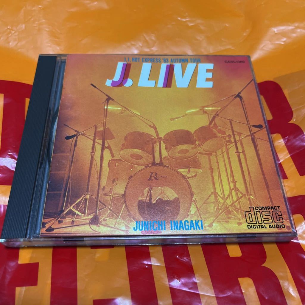 【傷や汚れあり】稲垣潤一 J.LIVE J.T ホットエクスプレス 83 オータムツアー シティ・ポップ デジタルマスタリング CA35 ...