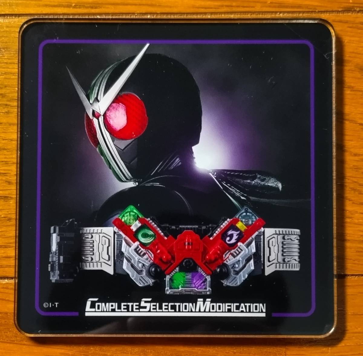 【目立った傷や汚れなし】ライダーストア限定 CSM パッケージビジュアル アクリルコースター vol.2 ダブルドライバー 仮面ライダーW ...