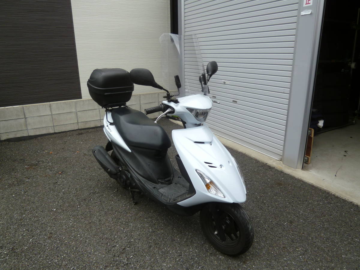 【やや傷や汚れあり】★スズキ アドレス V125s Cf4ma パール 屋根付き倉庫 京都市中心からの落札情報詳細 ヤフオク落札価格検索