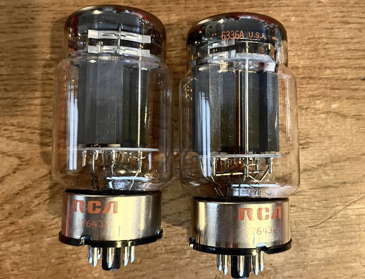 【未使用】RCA 6336A 未使用 2本セット その1の落札情報詳細 - ヤフオク落札価格検索 オークフリー