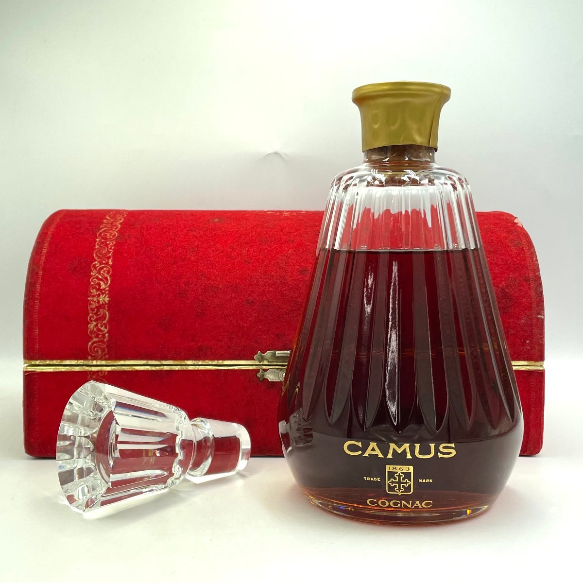 【傷や汚れあり】※漏れあり※ カミュ コニャック バカラクリスタル カラフェ ※箱・ガラス栓あり CAMUS Baccarat Crystal carafe〈※送料別途※〉AA0484の落札 ...