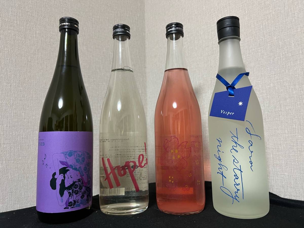 【未使用】龍水泉 高瀬 ひとごこち、仙禽 Hope!、彩來 Sara the starry night Vesper 720ml 3本セット 2023.02,03,04の落札情報詳細 ...