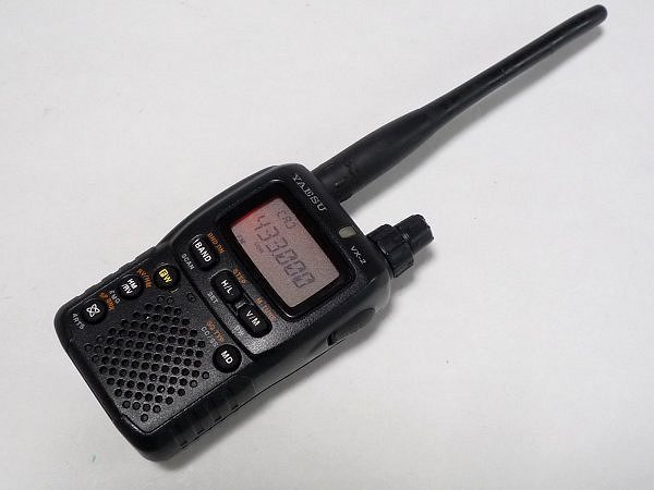 【やや傷や汚れあり】YAESUヤエスVX-2E（VX-2R）送受信改造済144/430MHz J無し超ワイドバンド特定小電力無線機/業務無線 ...