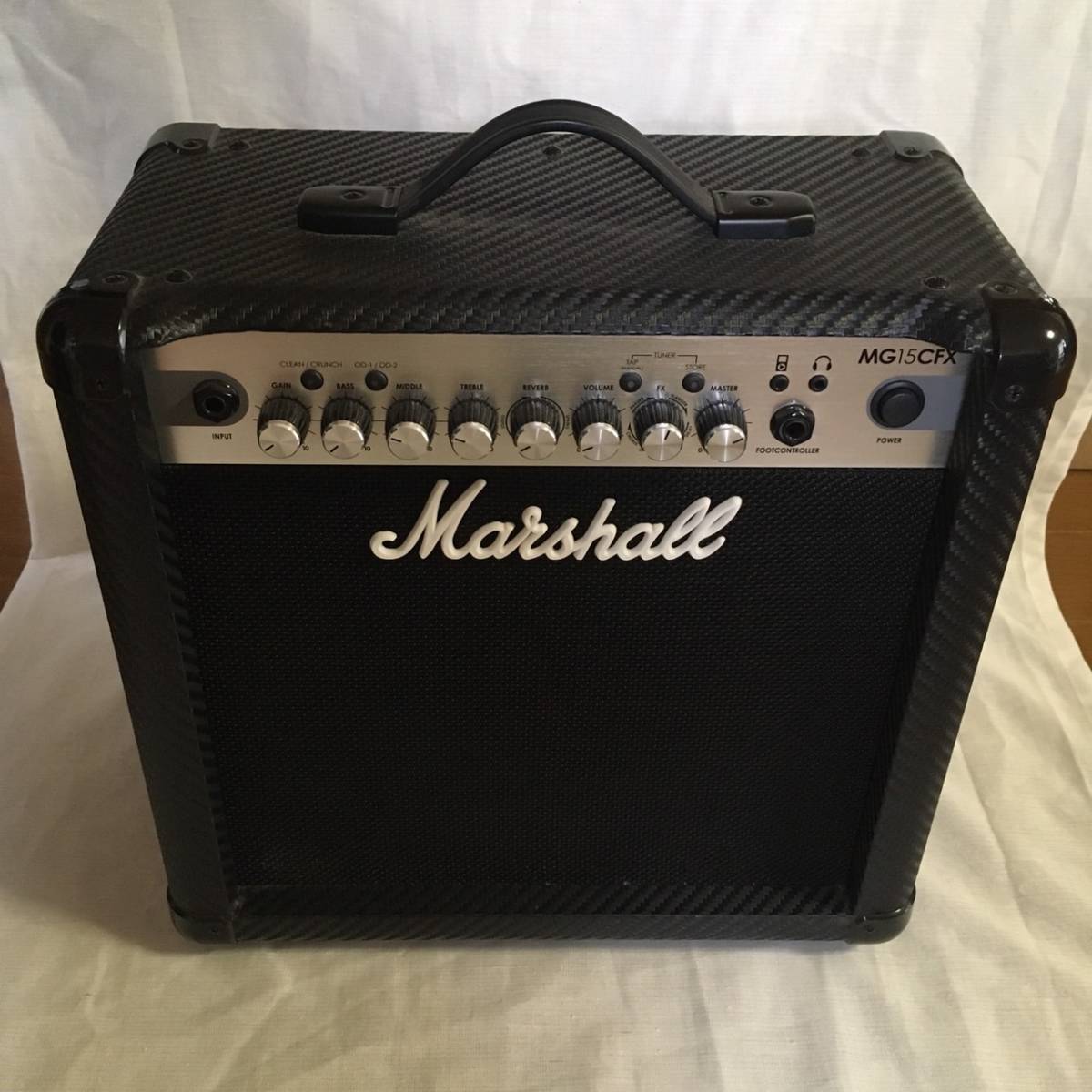 【やや傷や汚れあり】 Marshall MG15CFX Guitar Combo マーシャル アンプ ギターアンプの落札情報詳細 - ヤフオク ...