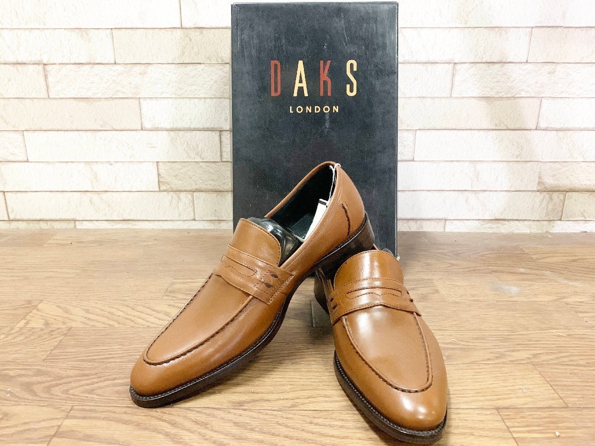 【未使用】新品 未使用 ダックス ロンドン DAKS LONDON DA2000 メンズ ビジネスシューズ 紳士靴 茶系 25cm 天然皮革 日本製の落札情報詳細 - ヤフオク落札価格検索 ...