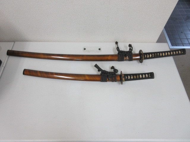 【傷や汚れあり】e013★模造刀 2本セット の落札情報詳細 - Yahoo!オークション落札価格検索 オークフリー