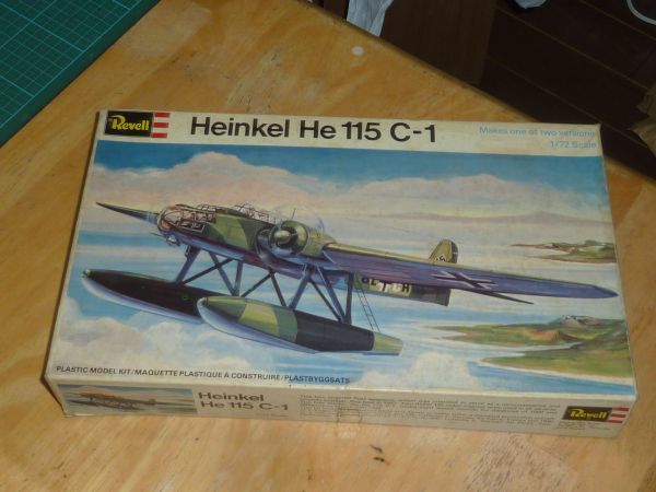 【傷や汚れあり】1/72 ハインケル He 115 C-1 水上偵察機/雷撃機 Revell レベル Heinkelの落札情報詳細 - ヤフオク落札価格検索 オークフリー